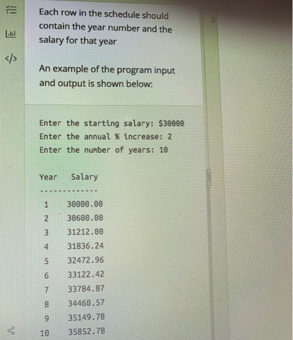Solved Instructions salary.py + 1 # Put your code here 2 | Chegg.com