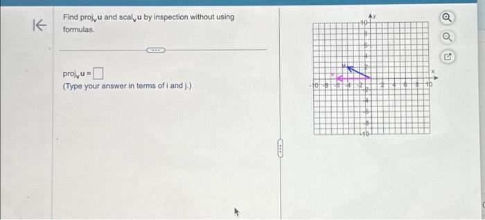 Find proj vu and scalvu by inspection without using | Chegg.com
