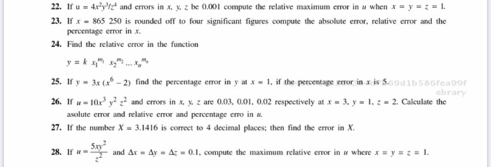 Solved 6043a7(a) absolute error9d1b586fca991 obrary(b) | Chegg.com