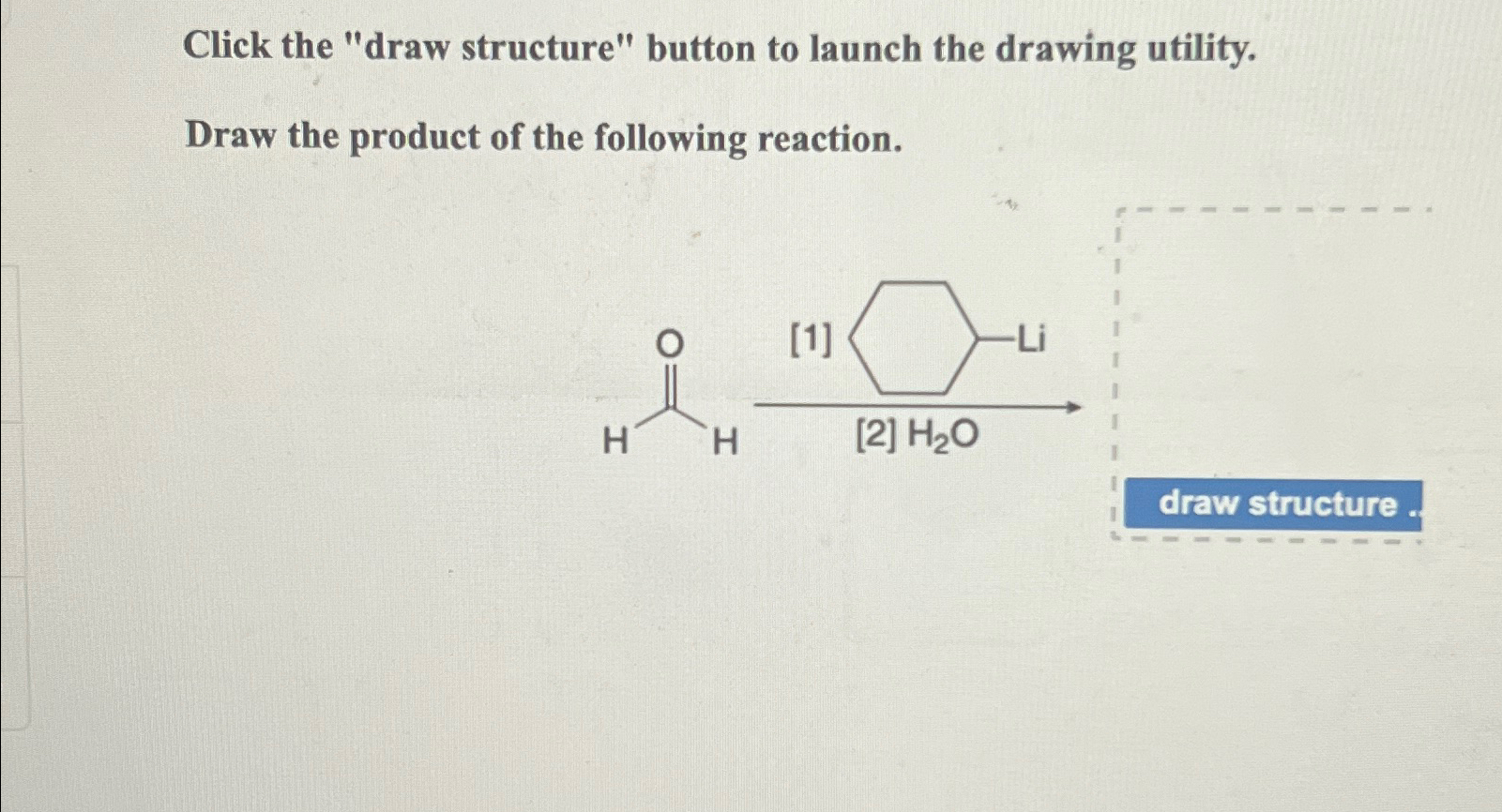 Solved Click the "draw structure" button to launch the | Chegg.com