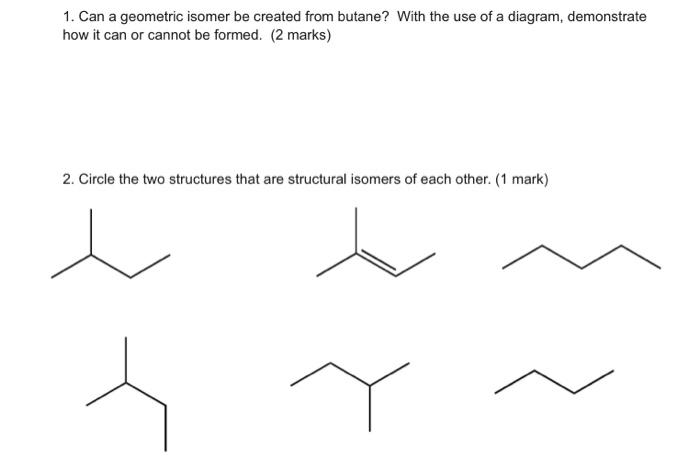 Solved 1. Name the following compounds. Where necessary use | Chegg.com