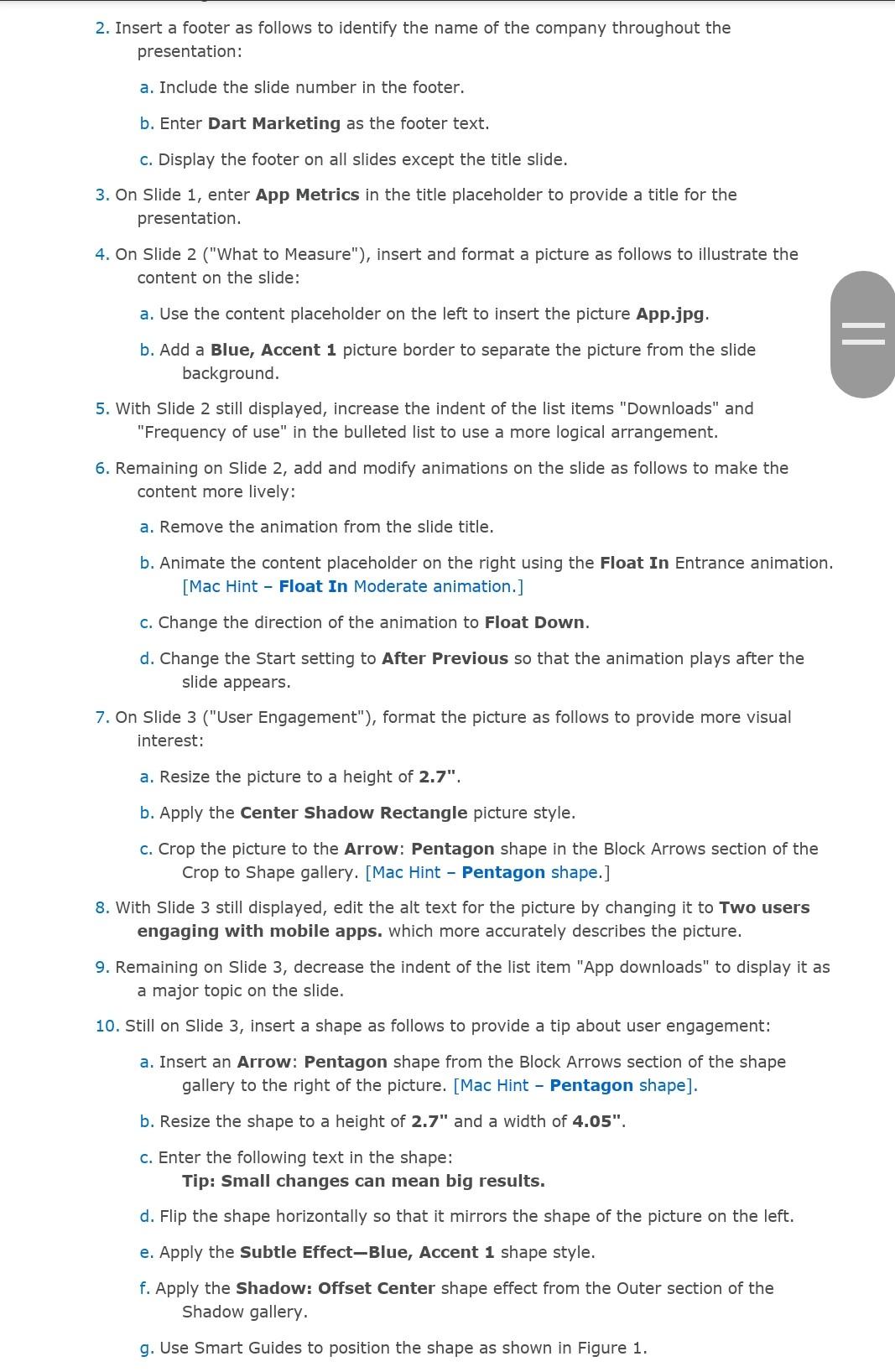 Solved 2 Insert A Footer As Follows To Identify The Name Of Chegg