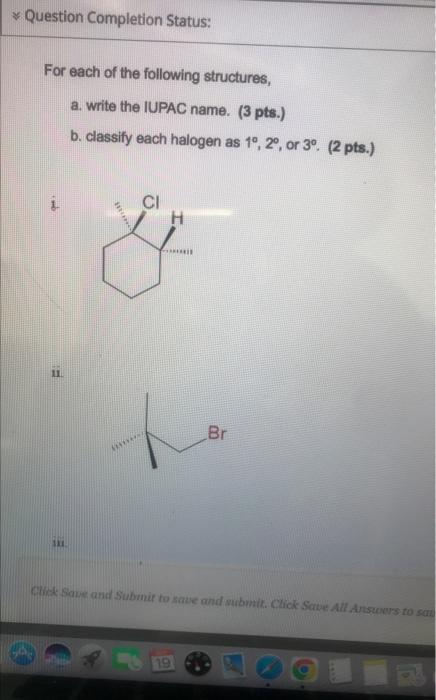 Solved For each of the following structures, a. write the | Chegg.com