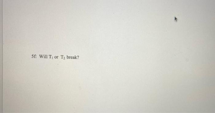 Solved Figure 2. Cement bag held up by ropes in tension Sa: | Chegg.com