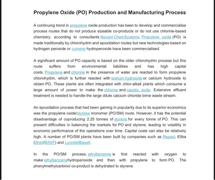 Solved Please help me with the Process Routes report. Thank | Chegg.com