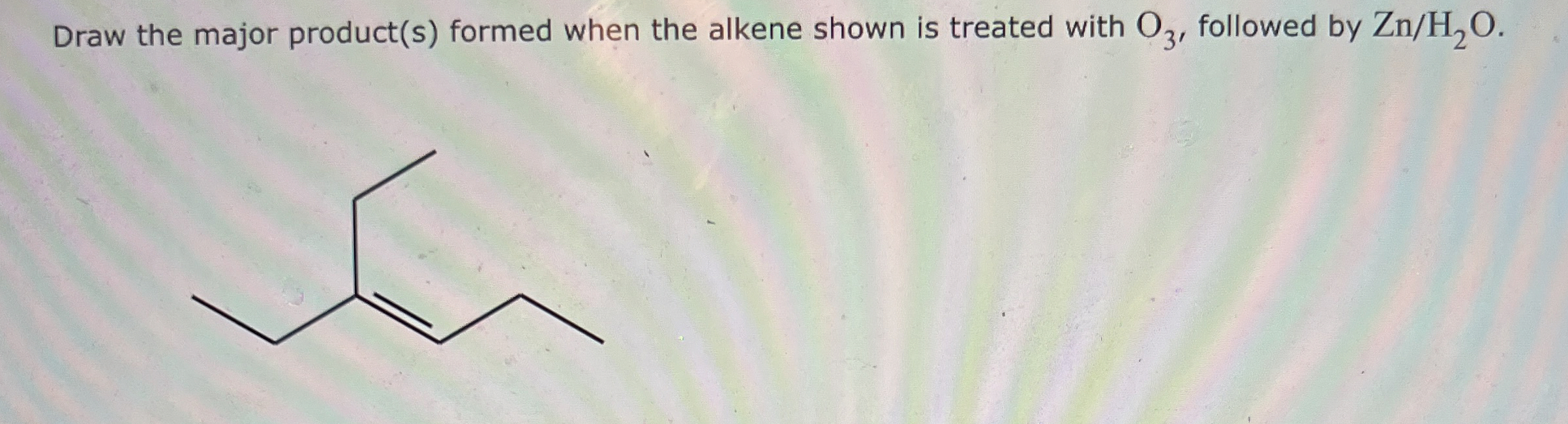 Solved Draw the major product(s) ﻿formed when the alkene | Chegg.com