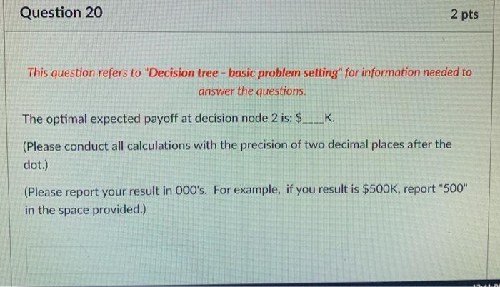 Solved PROBLEM SOLVING QUESTIONS Decision tree - basic | Chegg.com