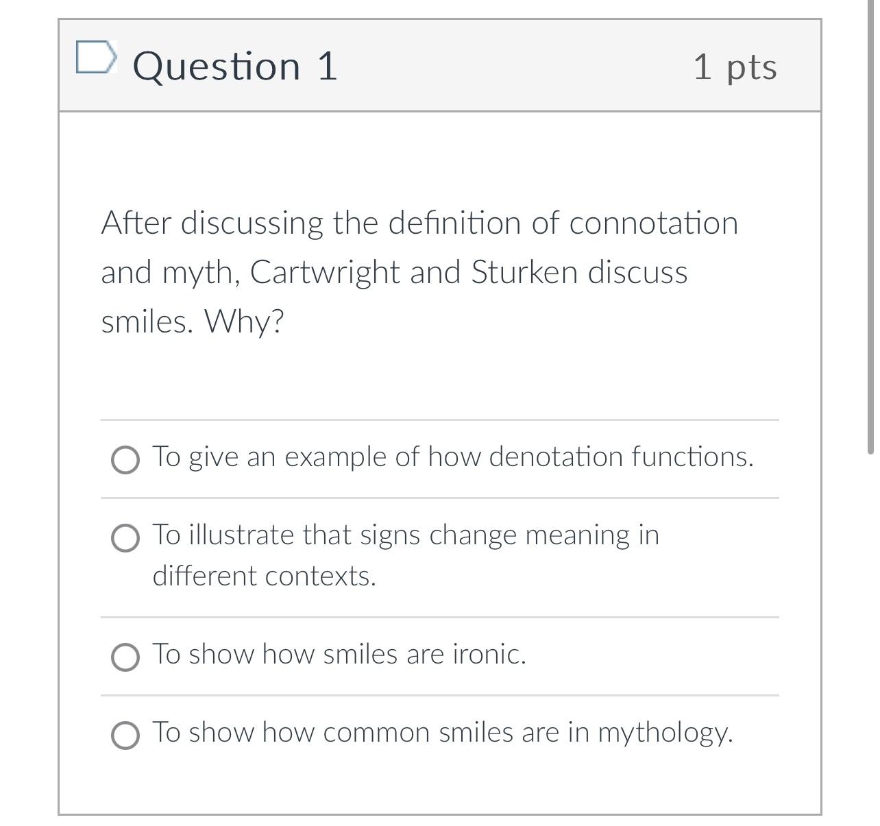 Solved Question 11 ﻿ptsAfter discussing the definition of | Chegg.com