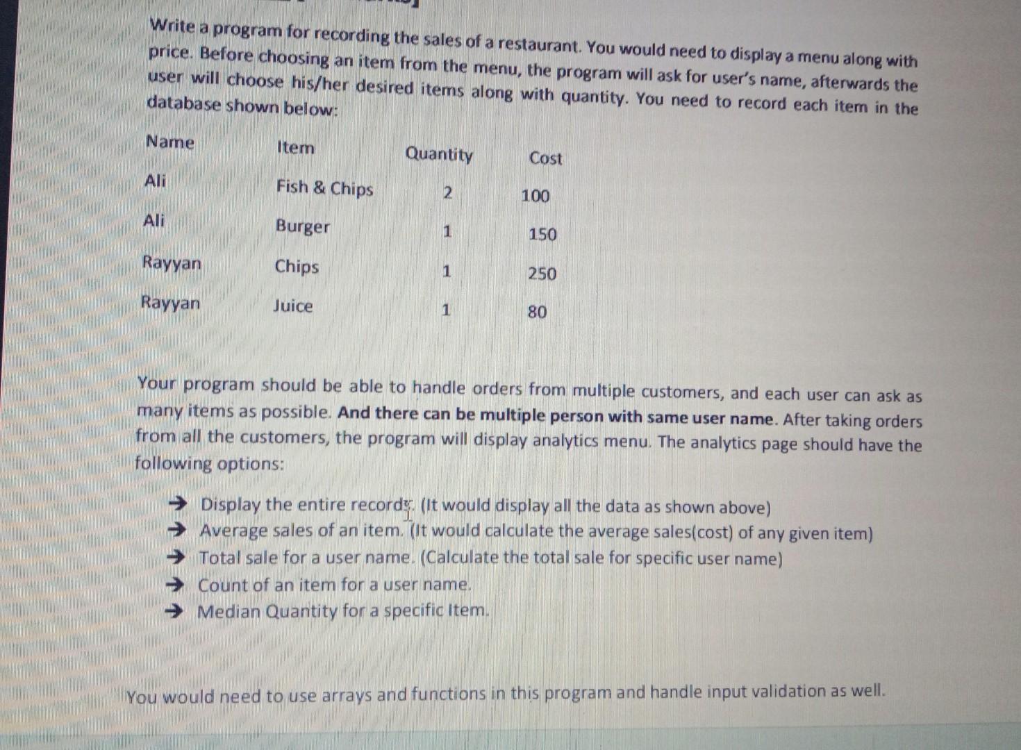 Solved Code in C++ kindly, do it according to restrictions. | Chegg.com