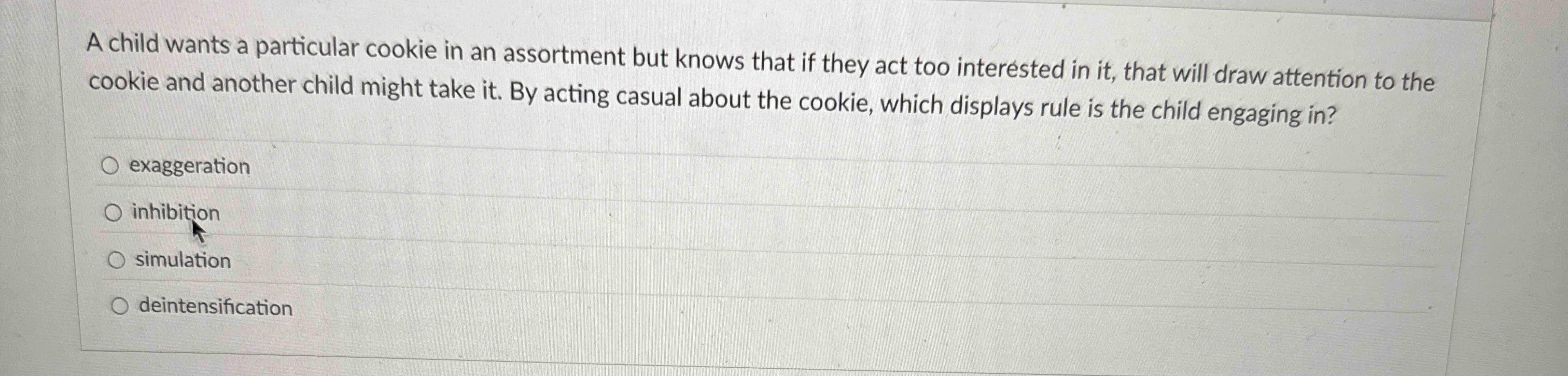 Solved A child wants a particular cookie in an assortment | Chegg.com