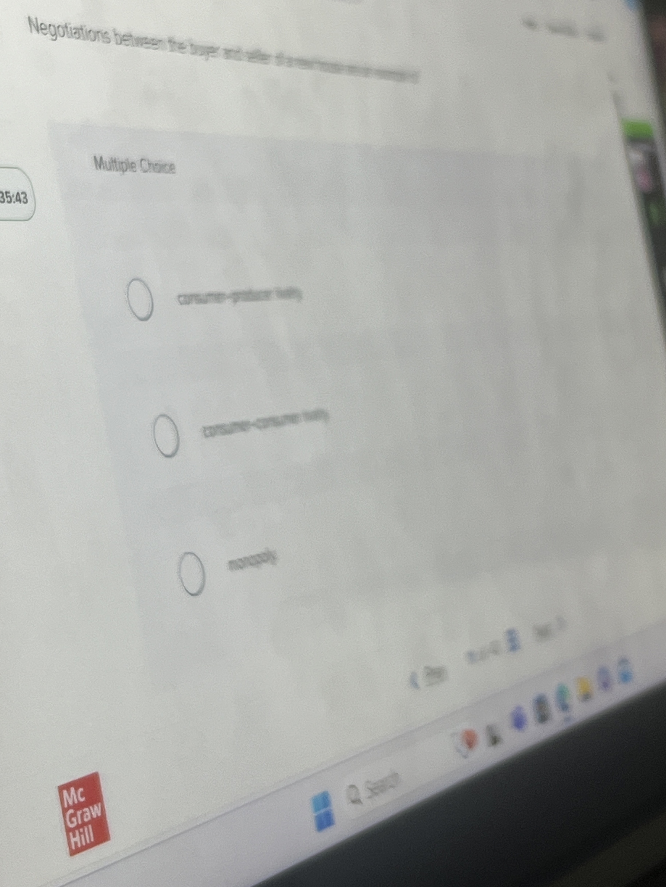 Solved Negotiations between the buyer and seller of a new | Chegg.com