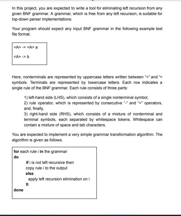 Solved Yacc and lex. second photo should be solve first | Chegg.com