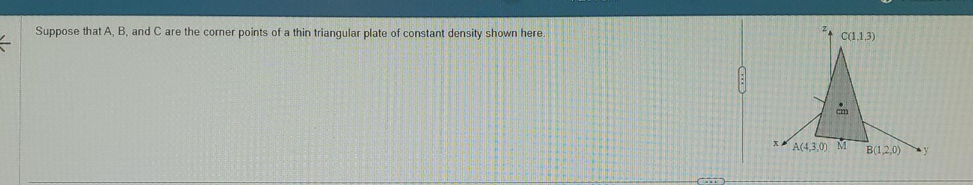 Solved a.Find the vector from C to the midpoint M of side | Chegg.com