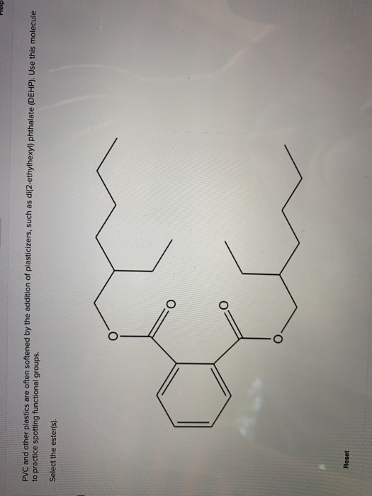 Solved PVC and other plastics are often softened by the | Chegg.com