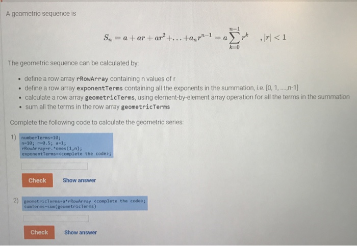 Solved Not sure how to use element-wise calculation tk make | Chegg.com