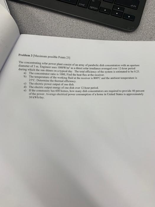 Solved Problem 3 [Maximum possible Points 25] The | Chegg.com