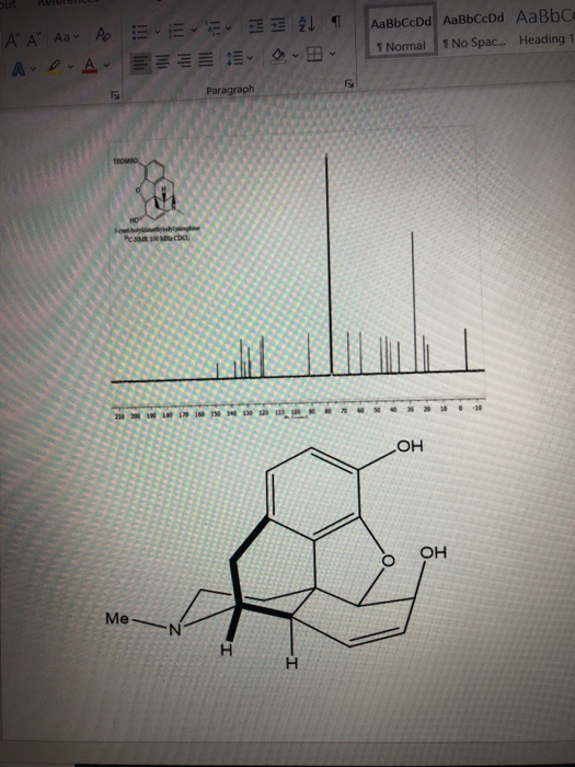 Solved assign each of the C13 NMR peaks to each of the | Chegg.com