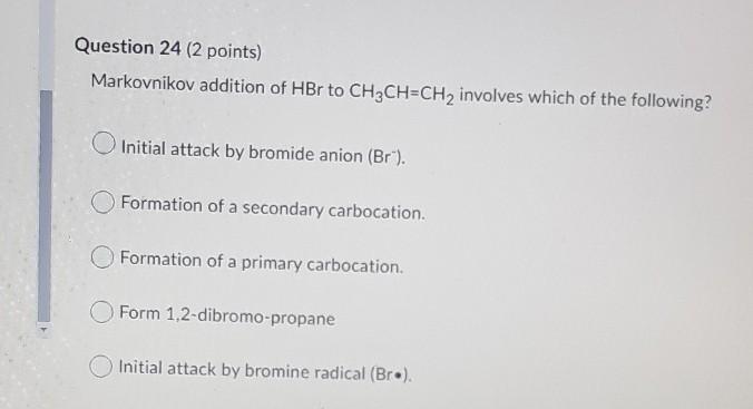 Solved Predict the product of the following reaction. 1. BH3 | Chegg.com