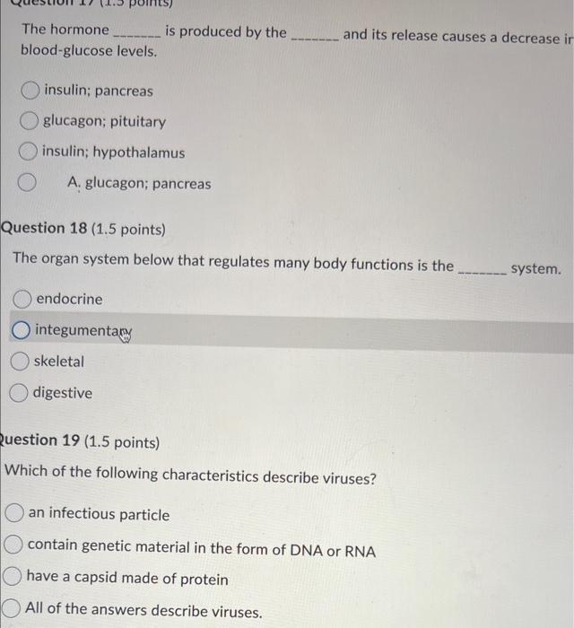 Solved The hormone is produced by the and its release causes | Chegg.com