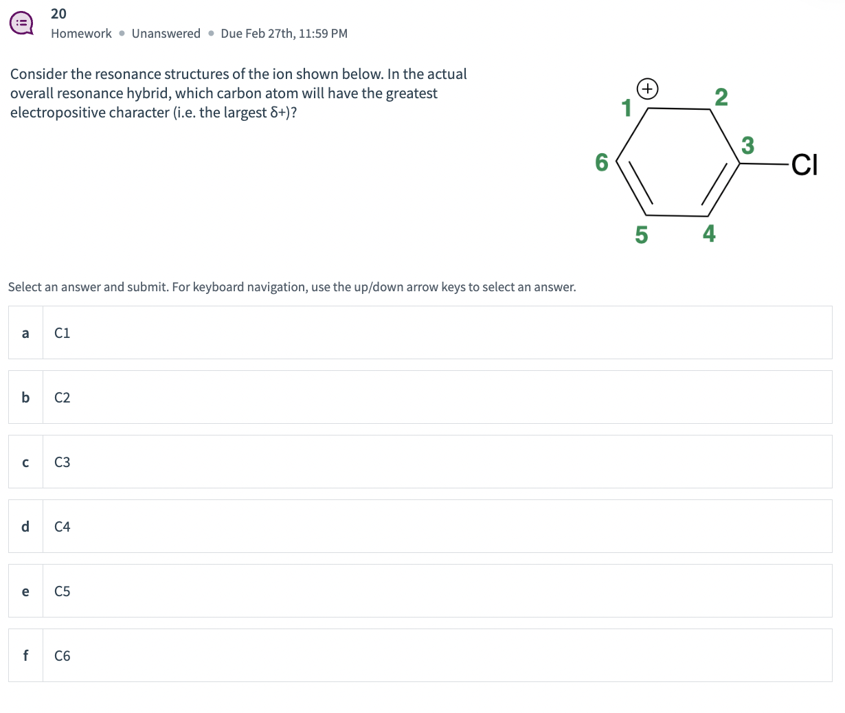 Solved Consider the resonance structures of the ion shown | Chegg.com