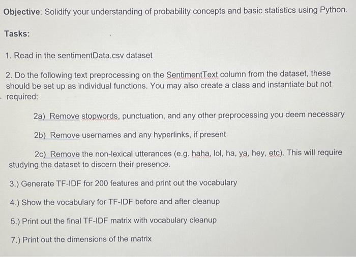 Solved Using Jupyter Notebook And Python Code Answer The 9740