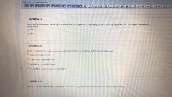 Solved C Test 1 E More Productivity) For D Eta Squared | Chegg.com