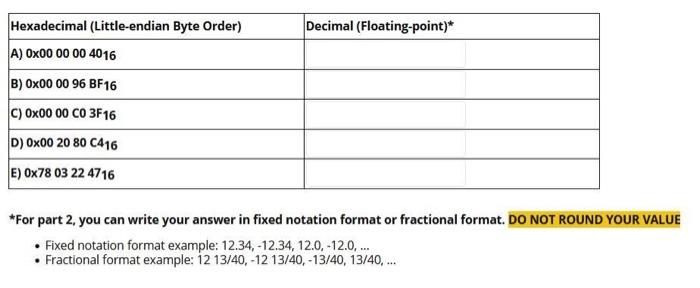Solved In this assignment you will be converting between | Chegg.com