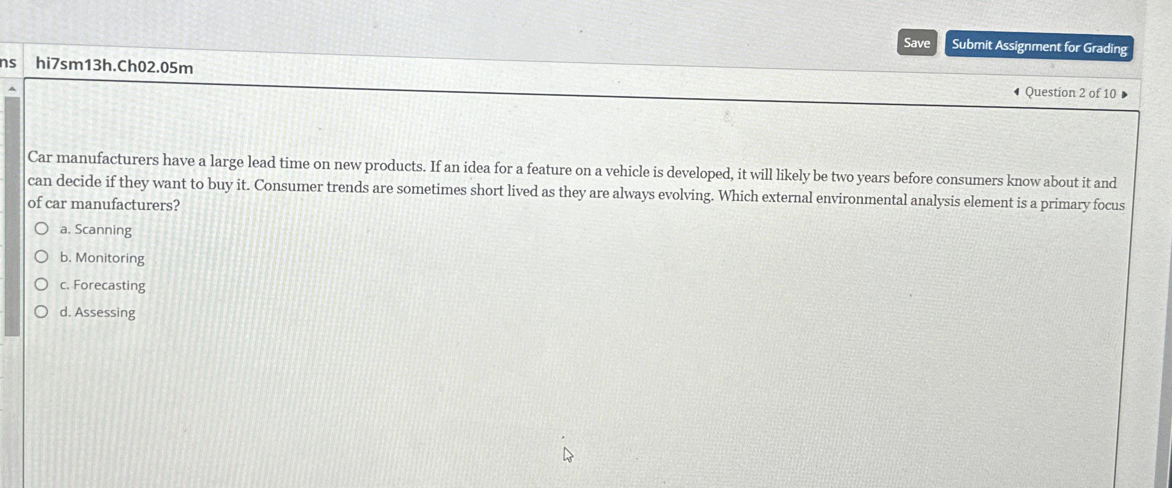 Solved Submit Assignment for | Chegg.com