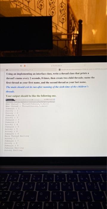 Solved Usiag An Implementing An Interface Class Write A 2278