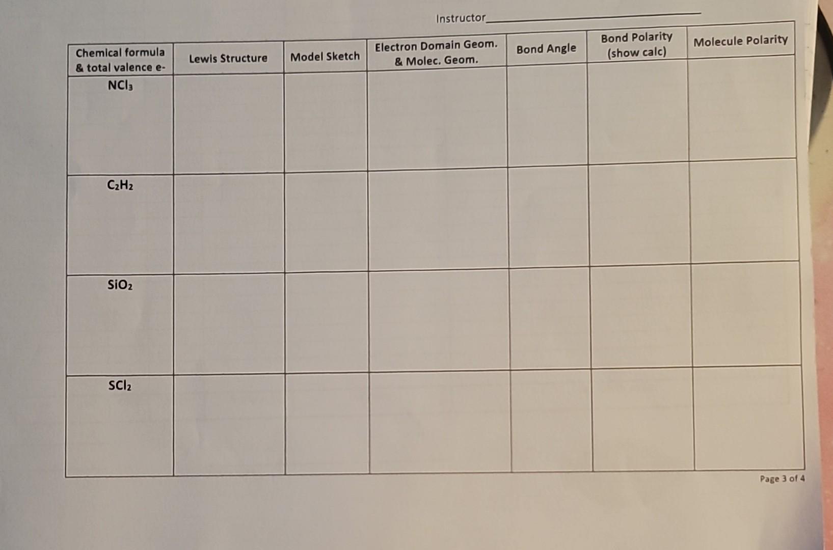 Solved Instructor Page 3 of 4 | Chegg.com