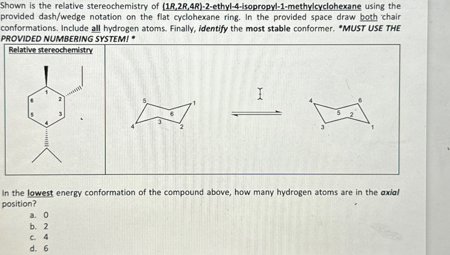 Solved Shown is the relative stereochemistry of | Chegg.com
