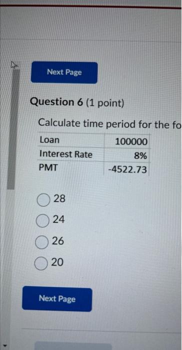 Calculate time period for the fo 28 | Chegg.com