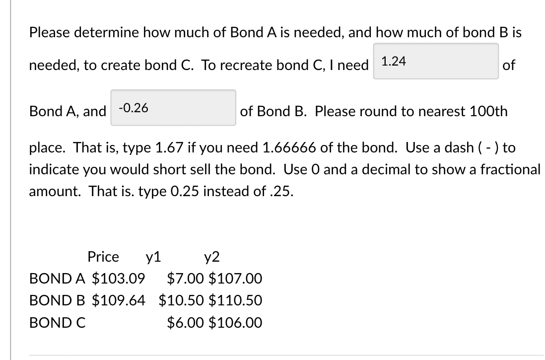 Solved by an EXPERT Please determine how much of Bond \( ﻿A \) ﻿is ...
