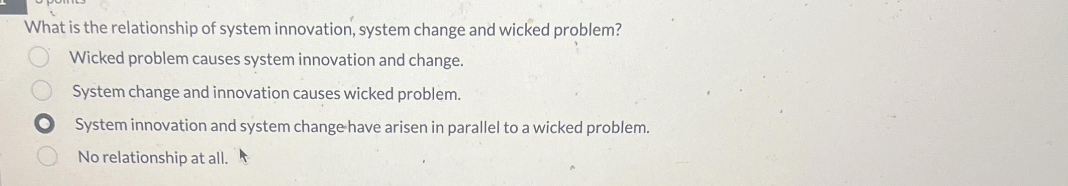 Solved What is the relationship of system innovation, system | Chegg.com