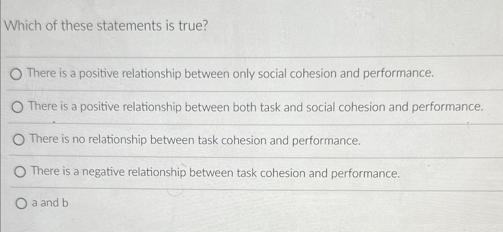 Solved Which of these statements is true?There is a positive | Chegg.com