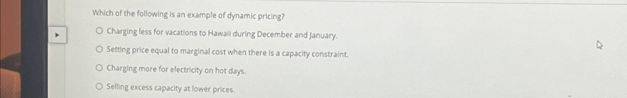 Solved Which of the following is an example of dynamic | Chegg.com