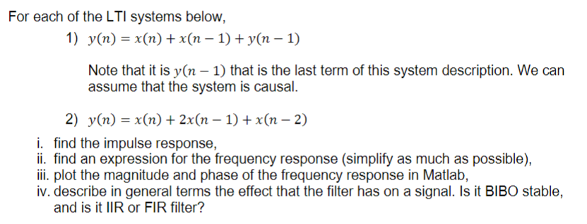 Solved For all the Matlab plots, please add x label, y | Chegg.com