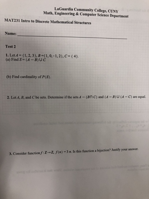 Solved LaGuardia Community College, CUNY Math, Engineering & | Chegg.com