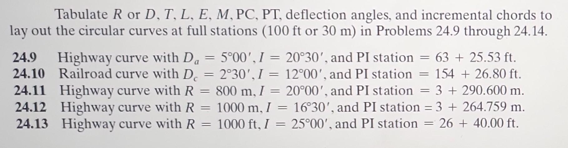 Solved please only solve problem 24-13! tabulate deflection | Chegg.com