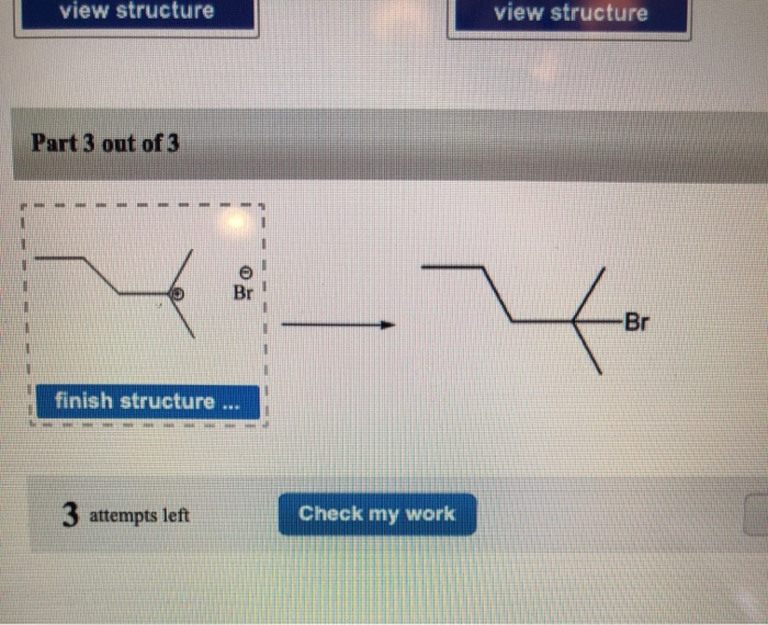 Solved Check my work Be sure to answer all parts. Draw a | Chegg.com