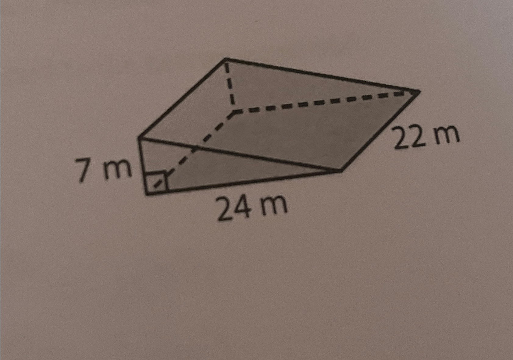 Solved what is the surface area of this shape? | Chegg.com
