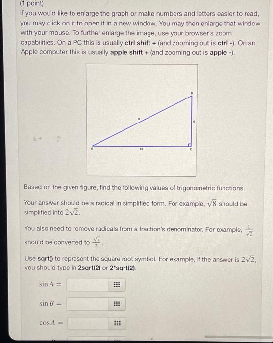 Solved You also need to remove radicals from a fraction's | Chegg.com