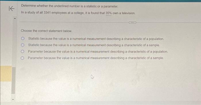 Solved K Determine whether the underlined number is a | Chegg.com