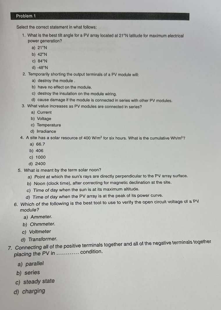 Solved Problem 1Select the correct statement in what | Chegg.com