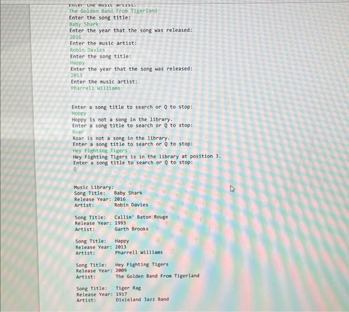 Solved CSC 1350-03, Fall 2021, Lab 10 Extend the project | Chegg.com
