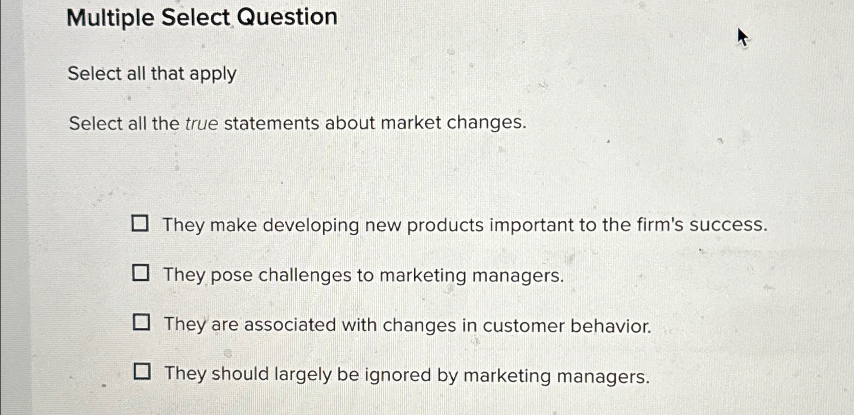 Solved Multiple Select QuestionSelect all that applySelect | Chegg.com