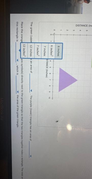 Solved The following diagram shows two triangles. The green | Chegg.com