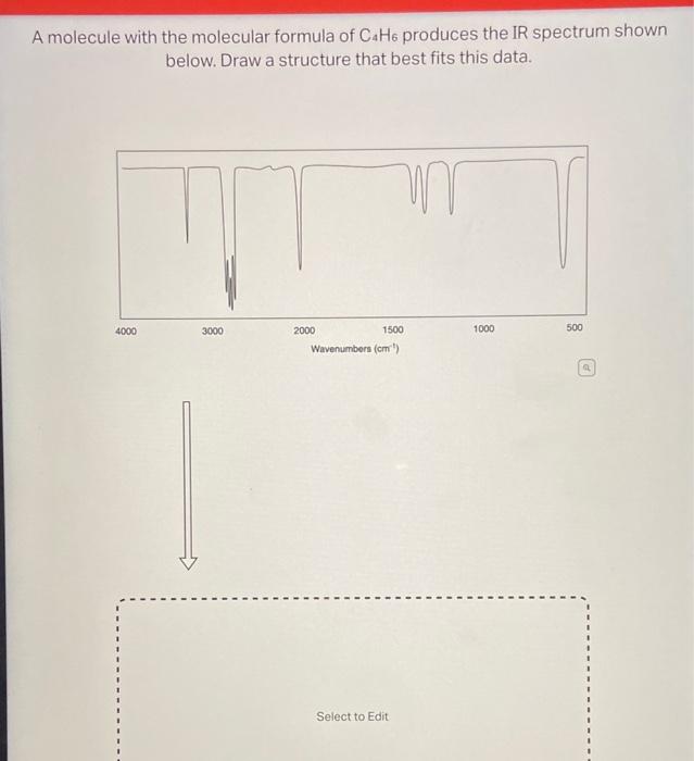 Solved A molecule with the molecular formula of C3H8O | Chegg.com