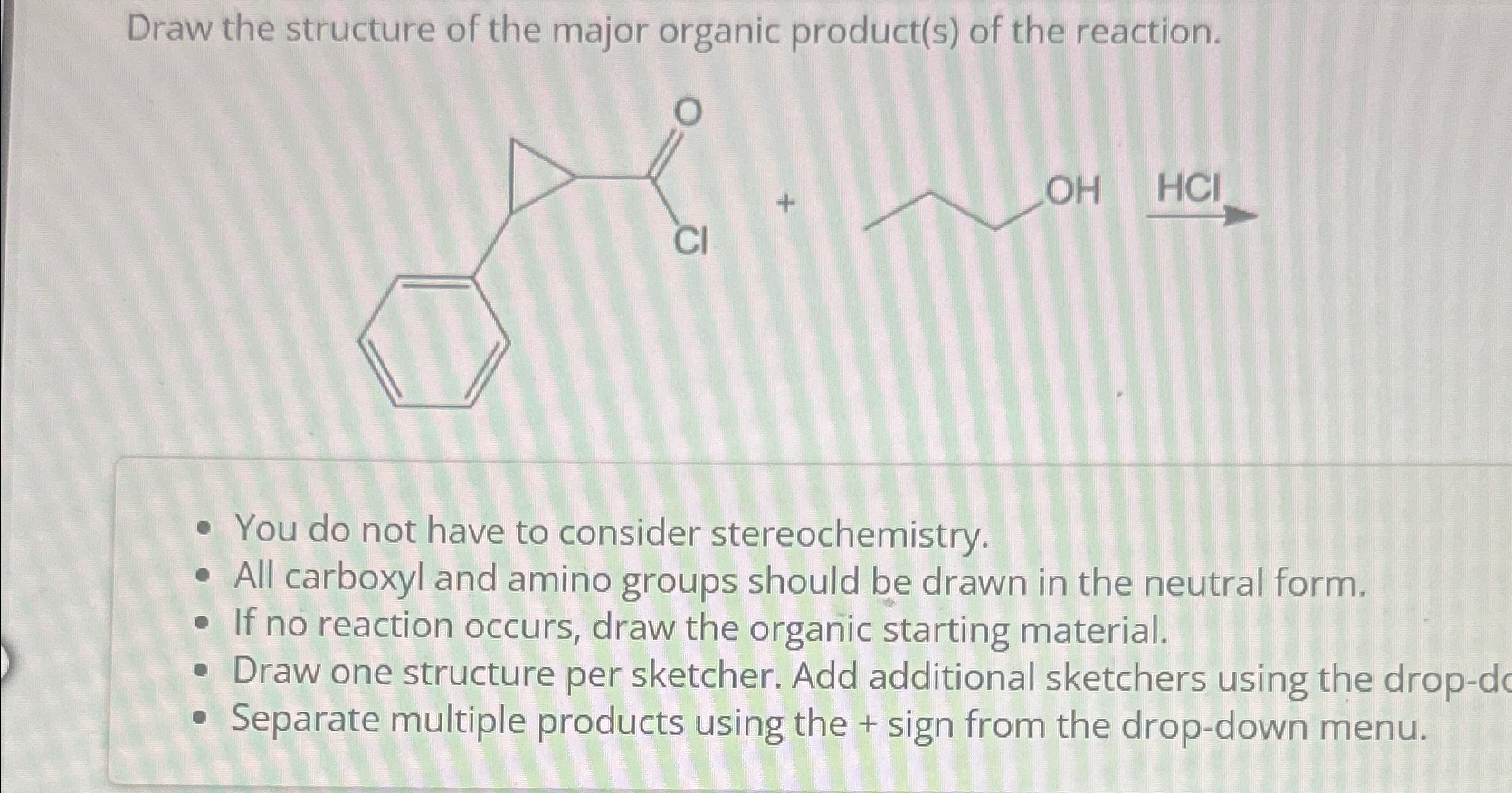 Solved Draw the structure of the major organic product(s) | Chegg.com