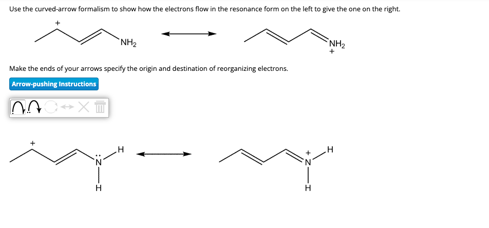 Solved Use the curved-arrow formalism to show how the | Chegg.com